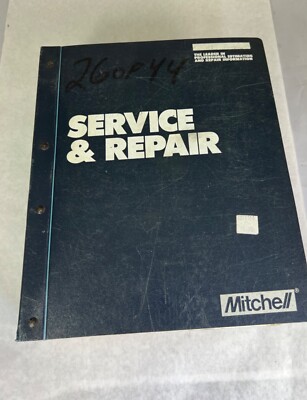 Mitchell Service and Repair Manual 1994-95 Domestic Light Trucks and ...