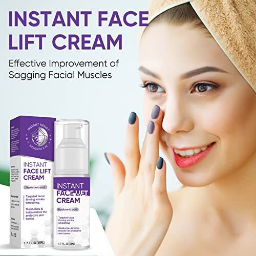 Instant Face Lift Cream, 2-Minute Temporary Skin Tightening Cream ...