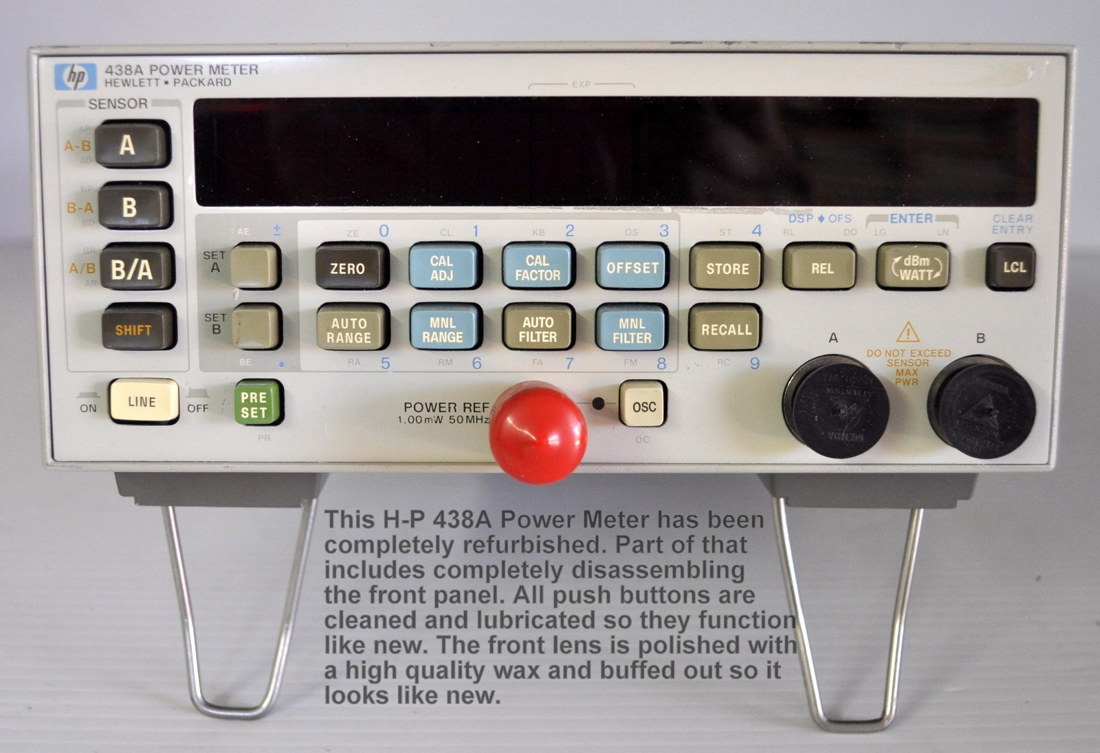 HP Agilent 438A Dual Channel Power Meter/ Refurbished & Calibrated | eBay