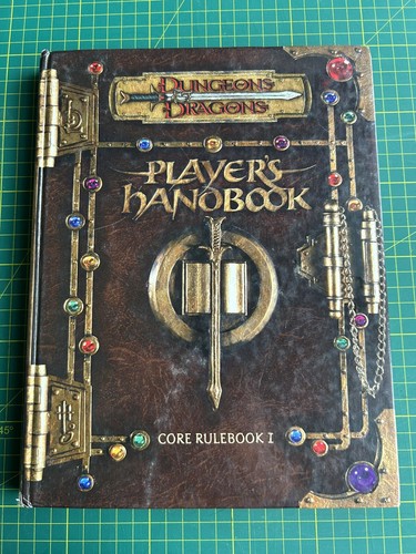 D&D Player's Handbook Core Rules TSR11550 (2000) + Character Generator ...
