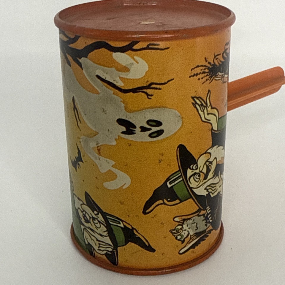 Vintage Halloween Noisemaker Noise Maker US Metal Toy MF6 Co Rattle ...