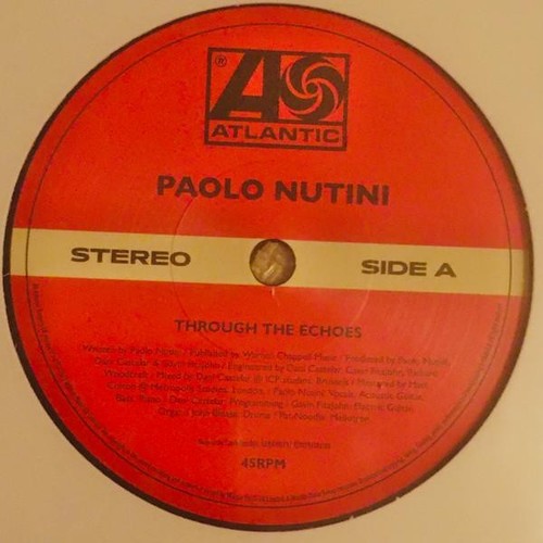 Paolo Nutini Through the Echoes/Lose It 7" vinyl Europe Atlantic 2022 ...
