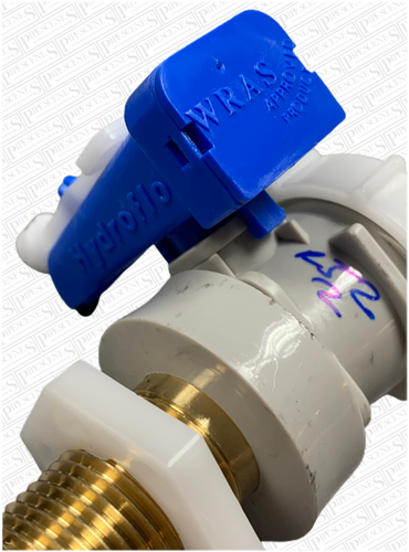 BRASS Dudley Hydroflo Toilet Cistern Valve Float Valve Side Entry Quiet ...