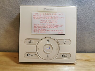 Daikin Wired Remote Control Model BRC1E63 For Ducting System – Brand ...