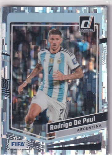 Panini Sette Soccer 2023-24 Card Nr. 7 Rodrigo De Paul Holo Argento | eBay