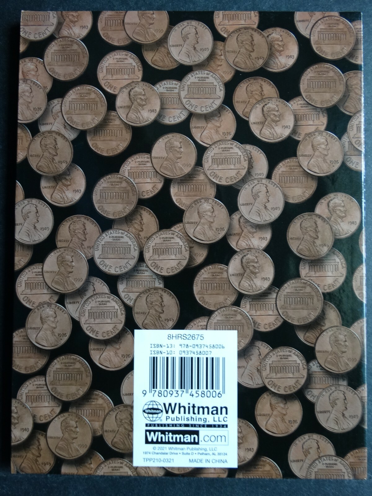 He Harris Lincoln Memorial Cents Penny Coin Folder 1959-1998 #1 Album ...