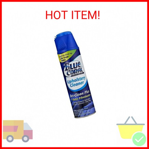 Blue Coral DC22 Upholstery Cleaner Dri-Clean Plus with Odor Eliminator ...