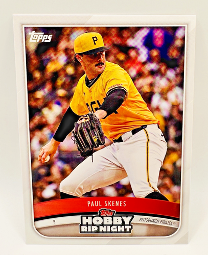 2025 Topps Hobby Rip Night Paul Skenes Card #38 - Pirates | eBay