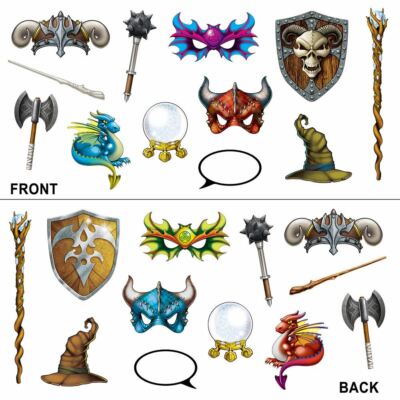 FANTASY PHOTO BOOTH PROPS PACK 12 FANTASY PARTY ACCESSORIES | eBay UK