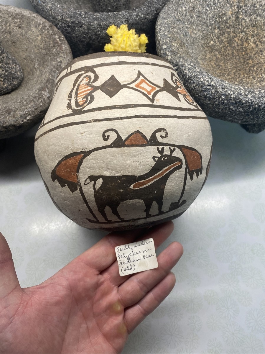 Zuni Polychrome Pottery Jar Nativeamericanpottery