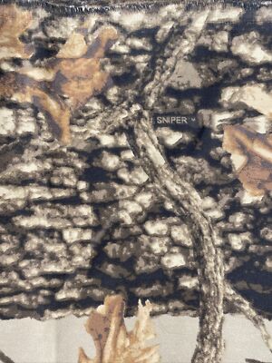 Fabric BTY 61" Sniper Camouflage Camo Hunting Hunter Cotton Twill Tree ...
