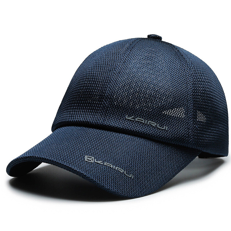Summer Mesh Baseball Cap Adjustable Breathable Men's Women's Outdoor ...