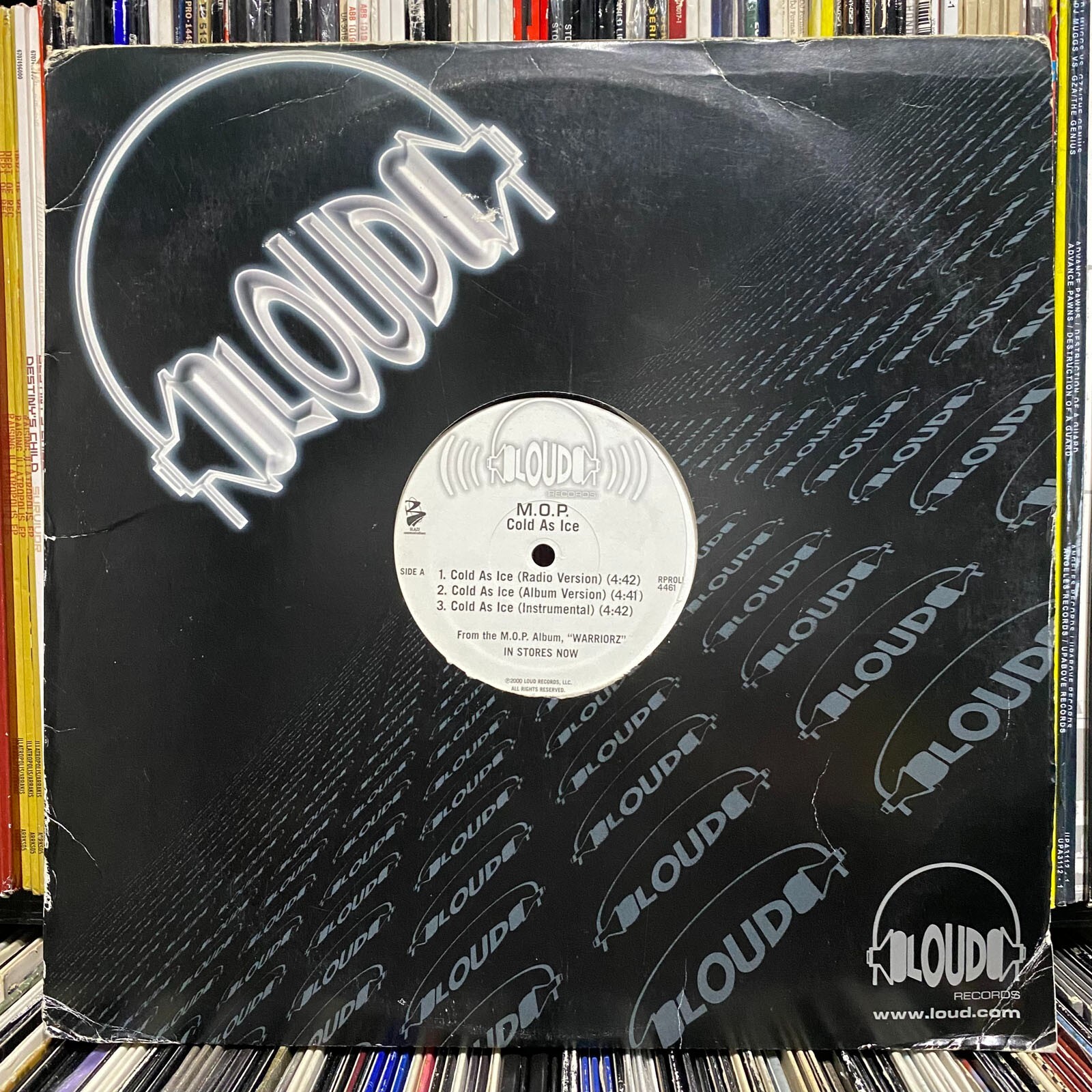 M.O.P. - COLD AS ICE / ANTE UP REMIX (12") 2000!! RARE!! BUSTA RHYMES ...