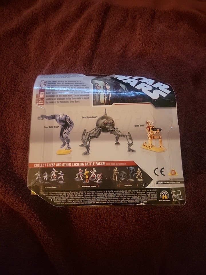 Hasbro Star Wars Battle Unleashed Battle Droid Factory Action Figure ...