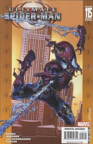 Ultimate Spider-Man #115B Immonen Zombie Variant VF 2007 Stock Image | eBay