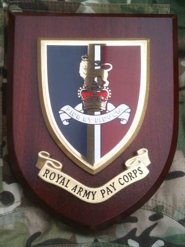 Royal Army Pay Corps Wall Plaque Military UK Made for MOD | eBay UK