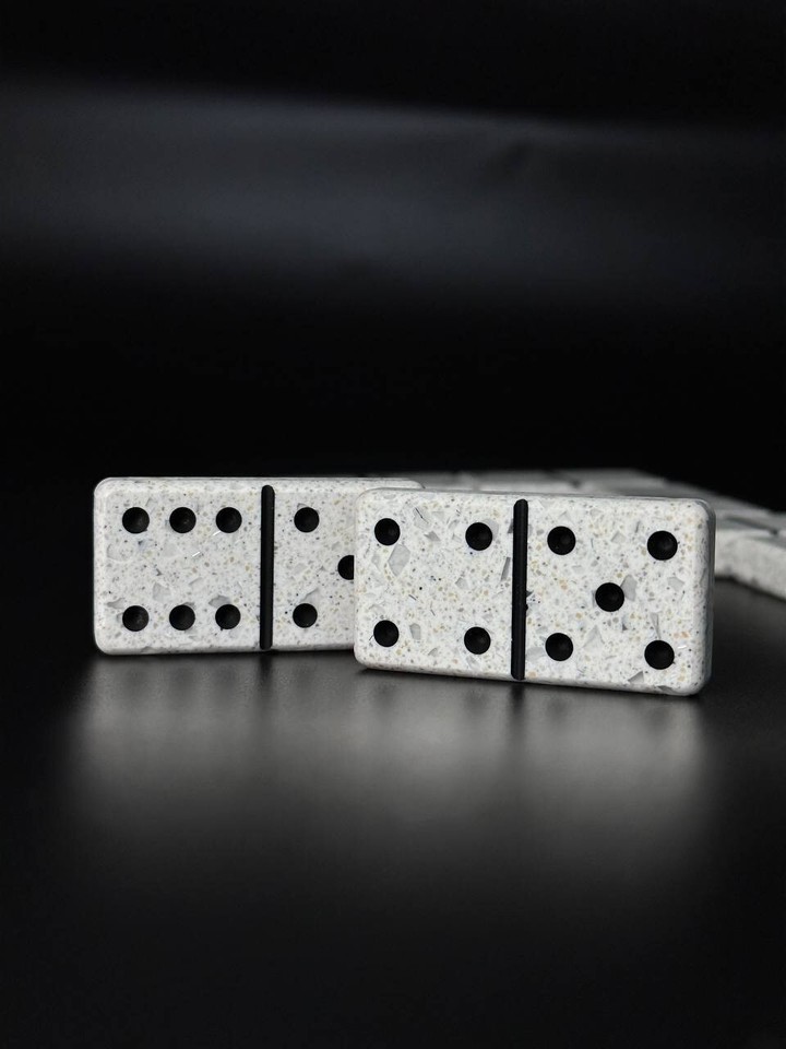 Acrylic Stone Dominoes, Dominoes Set, Domino Game Set, Family Game ...