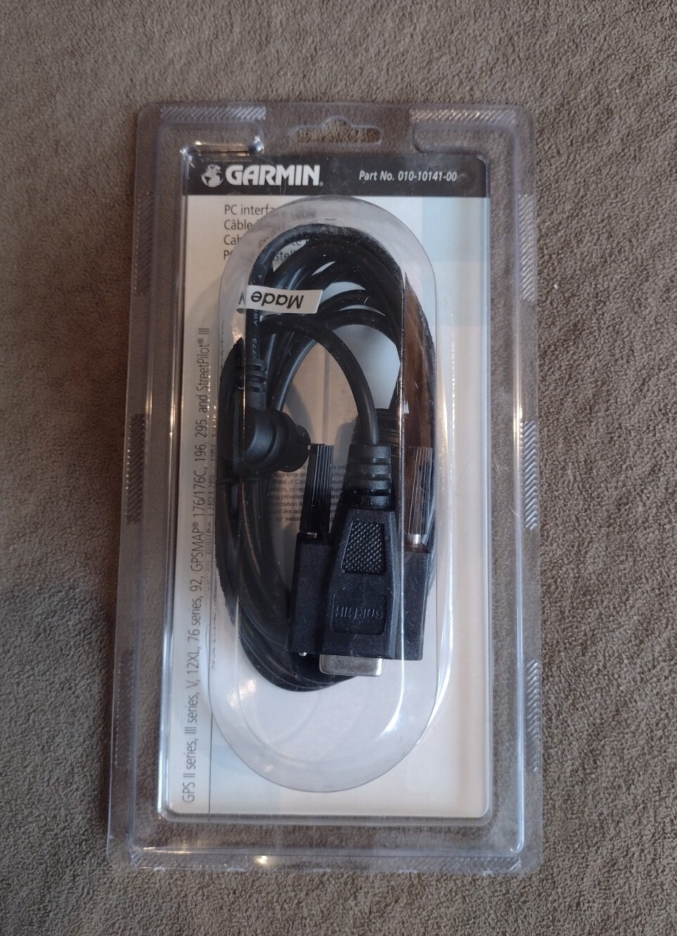 Garmin GPS PC Interface Cable 0101014100 for sale online | eBay
