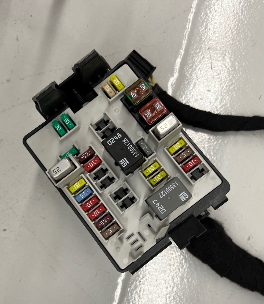 2012 Camaro Dash Harness, Body Control Module & Fuse Box | eBay