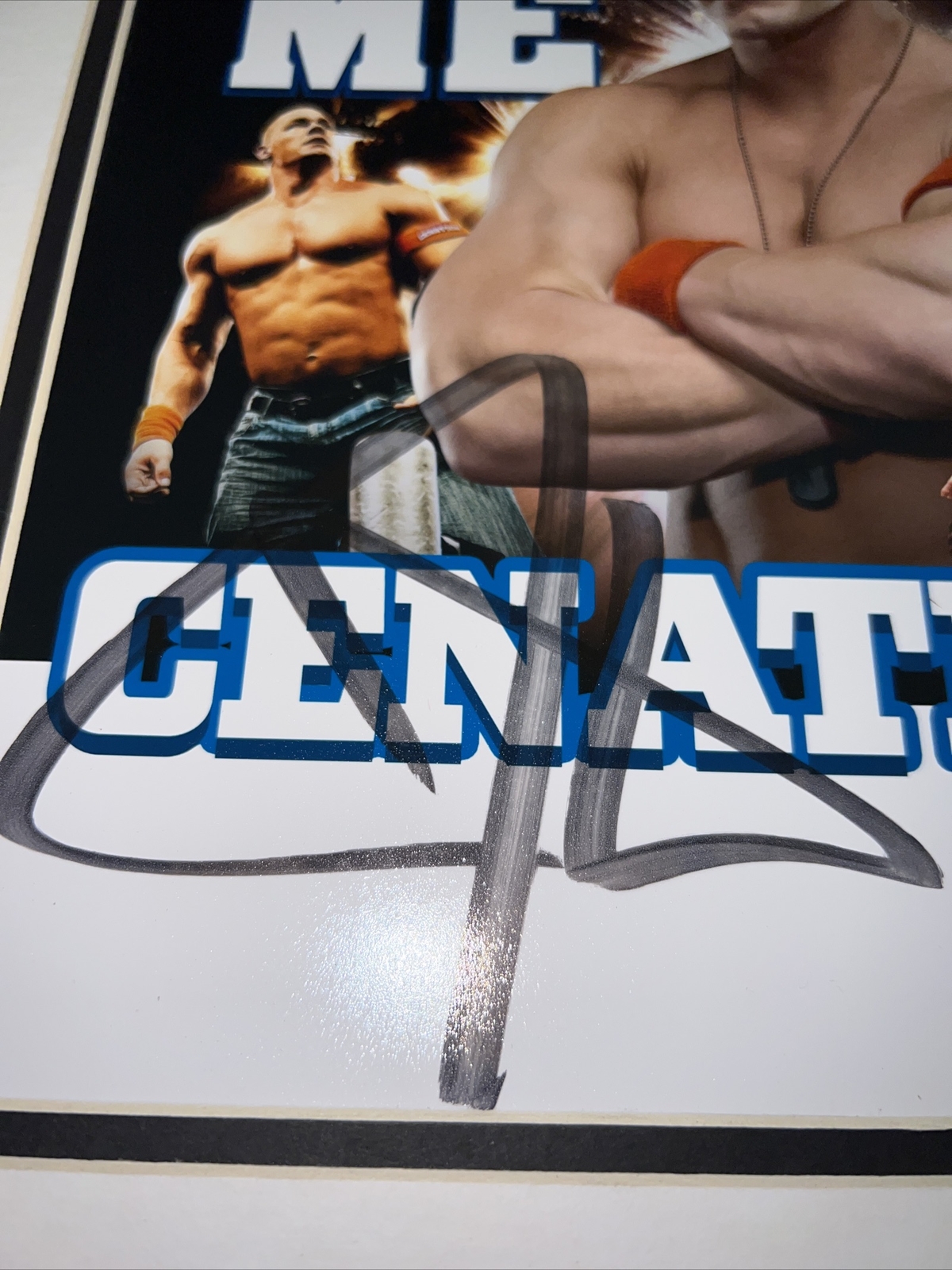 John Cena WWE NXT AEW Signed 8x10 Photo AUTO WWE Authentic Autograph | eBay