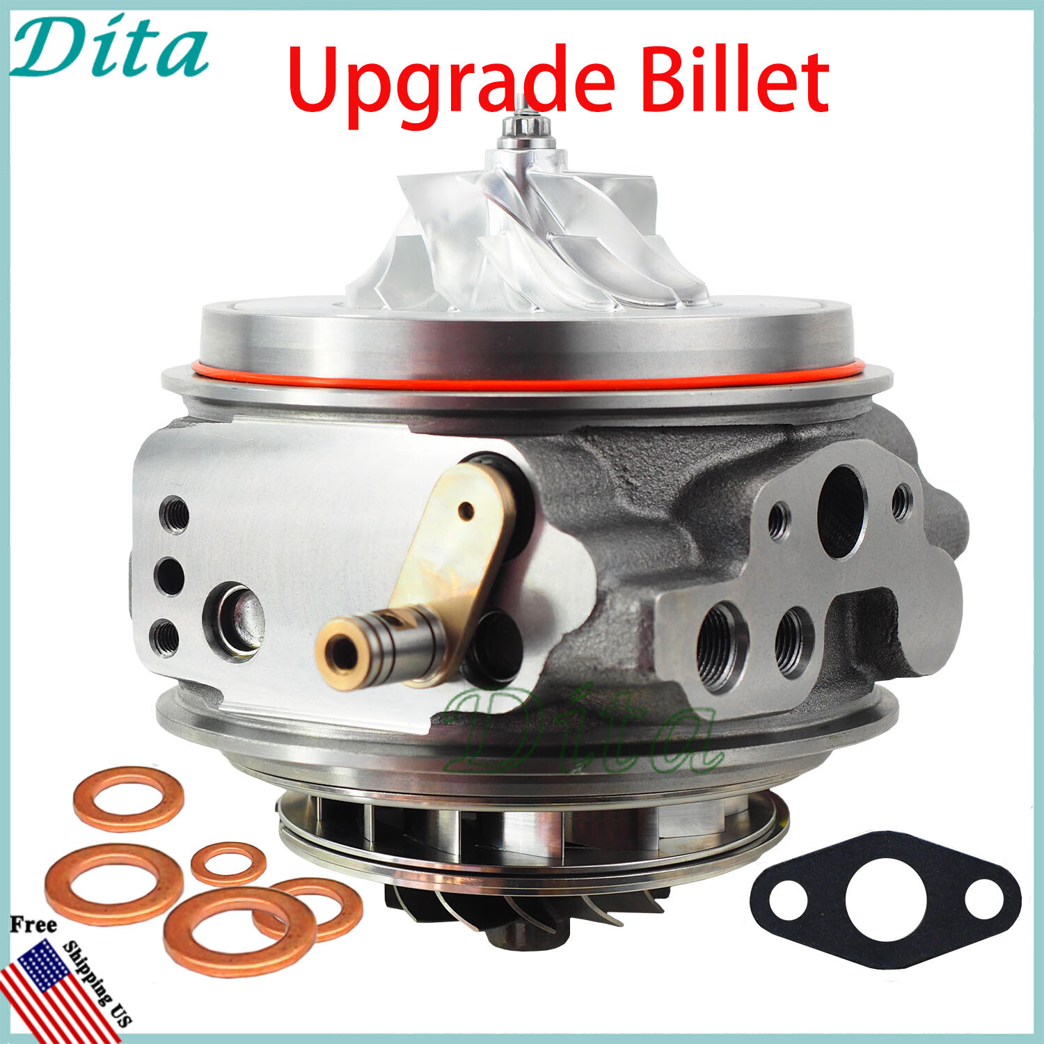 2003- Cummins ISM ISX ISB ISL HE431V 4036847 Upgrade Billet Turbo ...