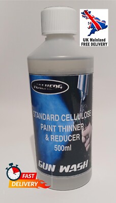standard cellulose thinners, paint reducer, gun wash, airbrush thinners ...
