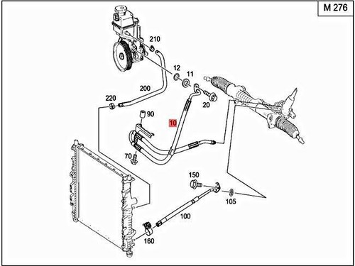 Genuine MERCEDES V251 W164 M-CLASS W164 R-CLASS W251 V251 Line ...