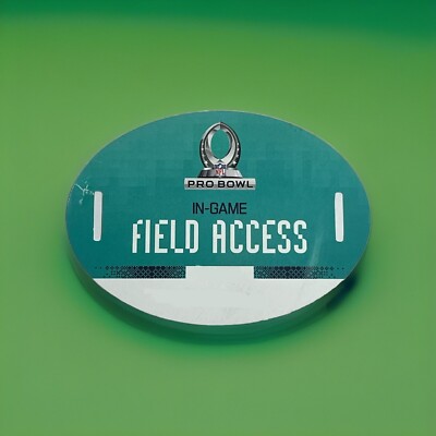 NFL Pro Bowl Game Media Credential | eBay