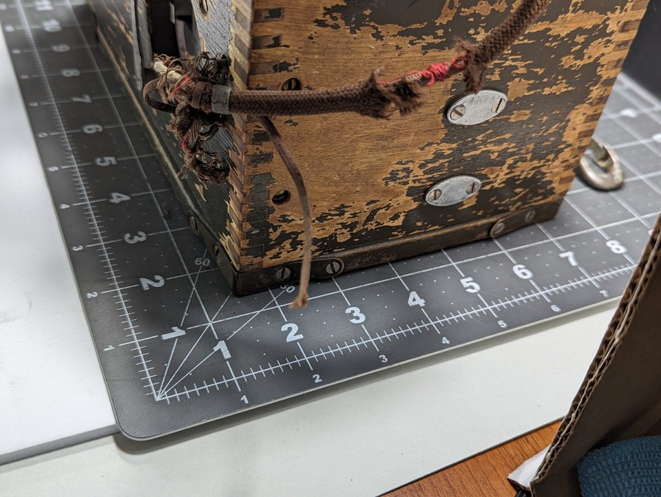 ORIGINAL WW1 WESTERN ELECTRIC MODEL D 86418 FIELD TELEPHONE W ...