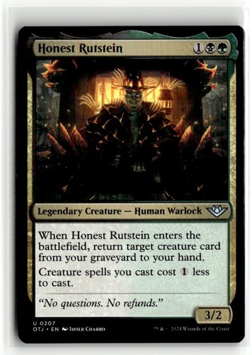 2024 MTG OTJ Honest Rutstein U Legendary Creature #207 | eBay