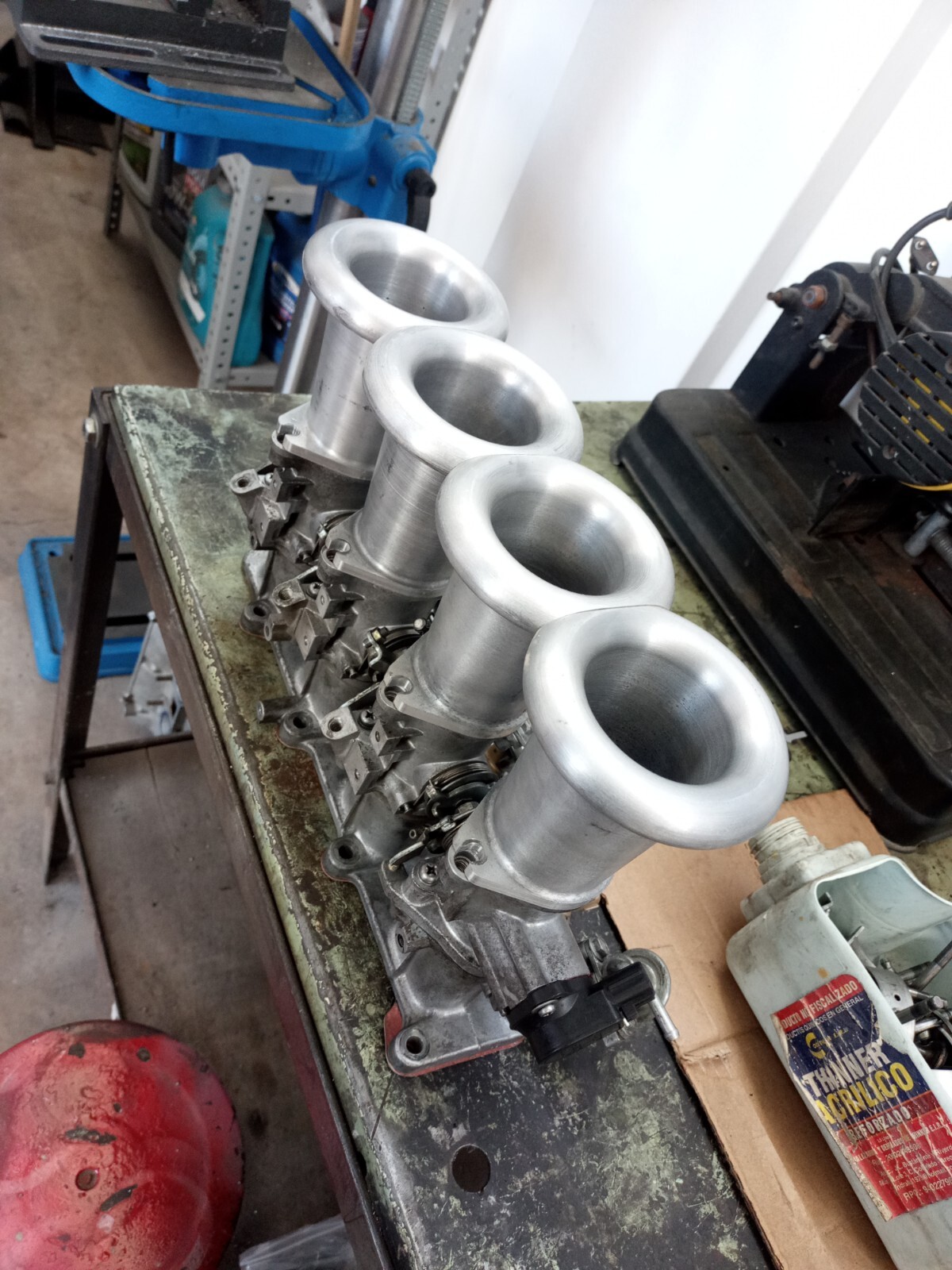 4AGE 20V Velocity Stacks WIDEBELL TRUMPETs CUSTOM LENGTH From 50-120mm ...