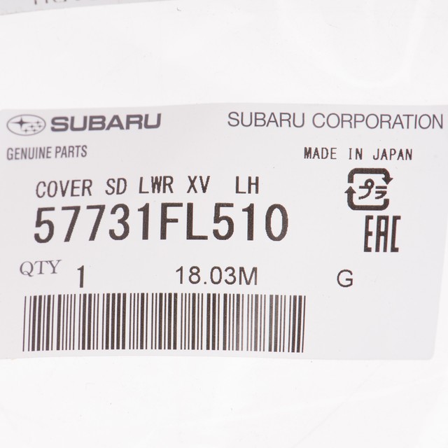 OEM 2018 Subaru Crosstrek Rear Left Side Bumper Cover Bracket NEW ...