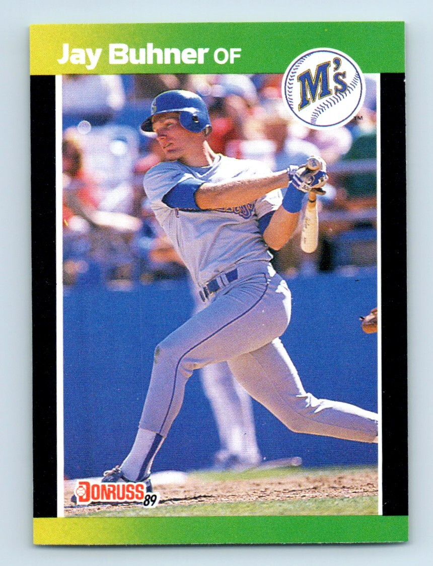 1989 Donruss Baseball's Best Jay Buhner Seattle Mariners #136 | eBay