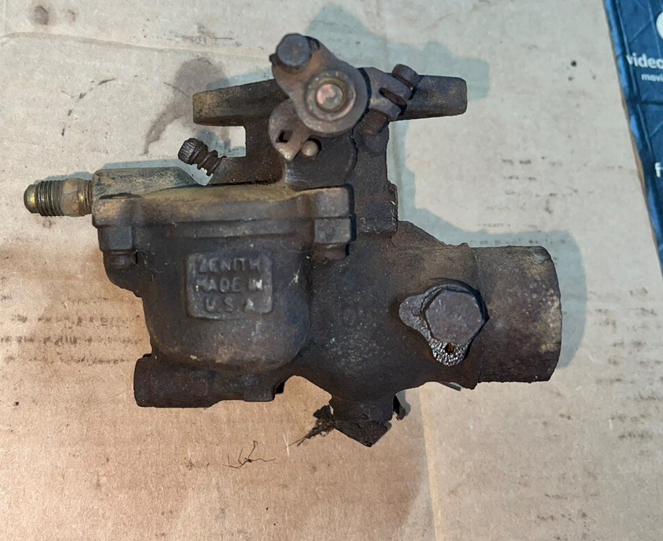 Zenith L48 Carburetor Off Wisconsin 2 Cylinder Engine | eBay