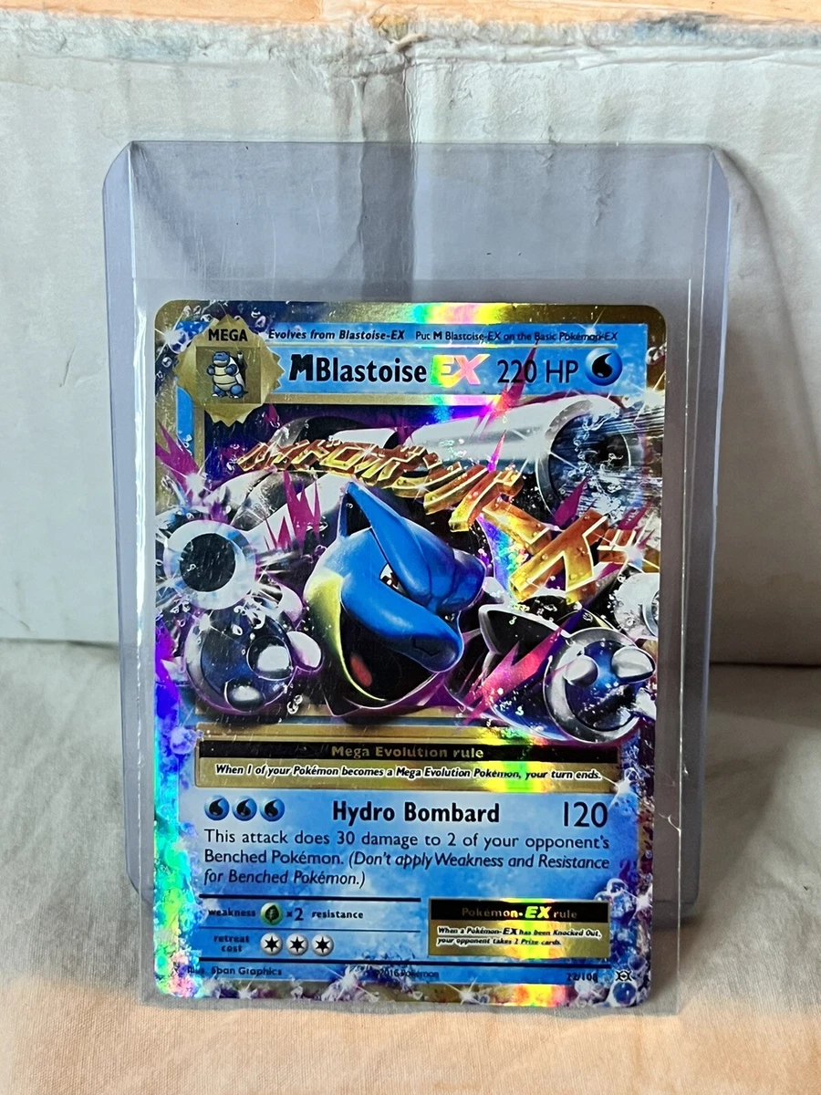 Pokemon Mega Blastoise Card