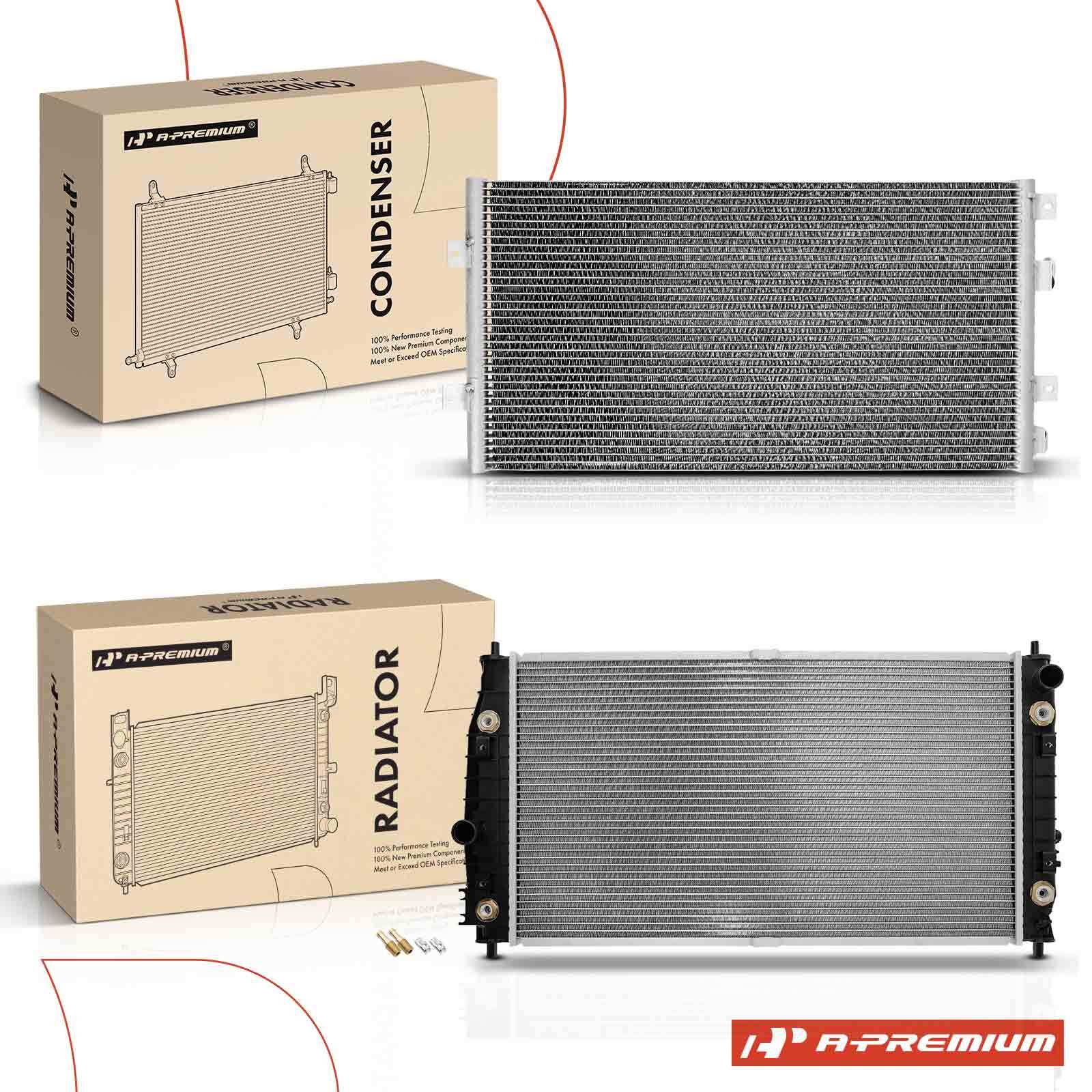 Radiator & A/C Condenser Cooling Kit for Chrysler 300M Concorde Dodge ...