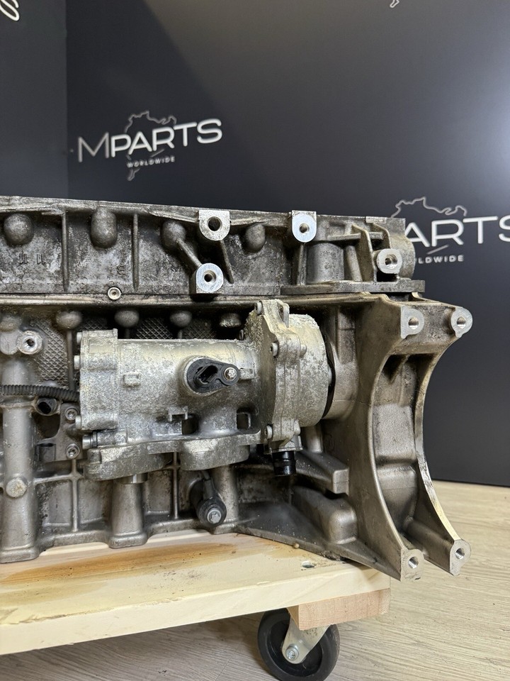 2015-2020 BMW F80 F82 F83 M3 M4 S55 Engine Motor Bottom Bare Block 15 ...