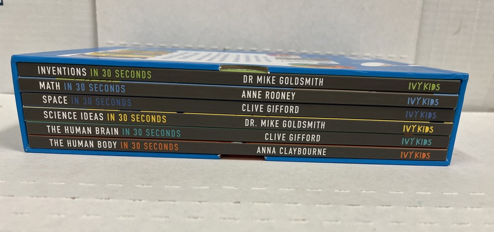 Stem In 30 Seconds 180 Topics For Young Scientists Explained in Half a Minute | eBay