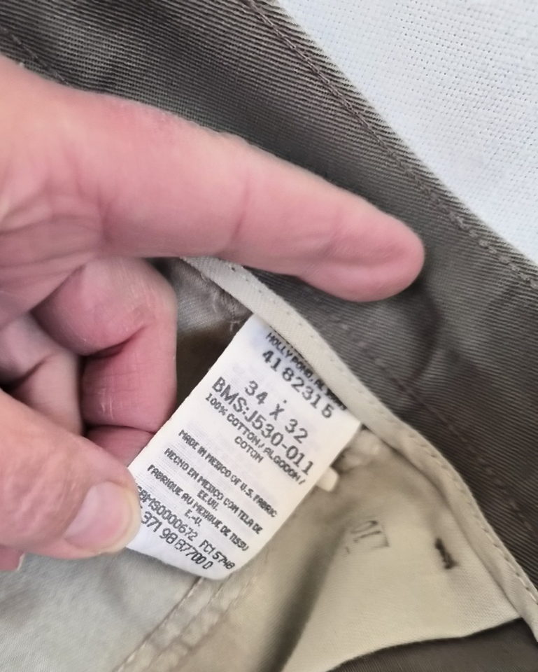 Lee Performance Khakis Men’s flat front Pants 34x32, Tan, 💯 Cotton, | eBay