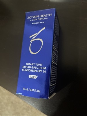 ZO Skin Health Smart Tone Broad-Spectrum Sunscreen SPF 50 Travel Size ...