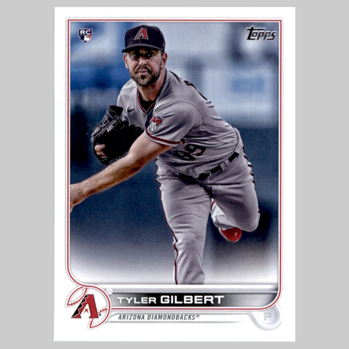 Tyler Gilbert Rookie #130 2022 Topps Arizona Diamondbacks Baseball Card ...