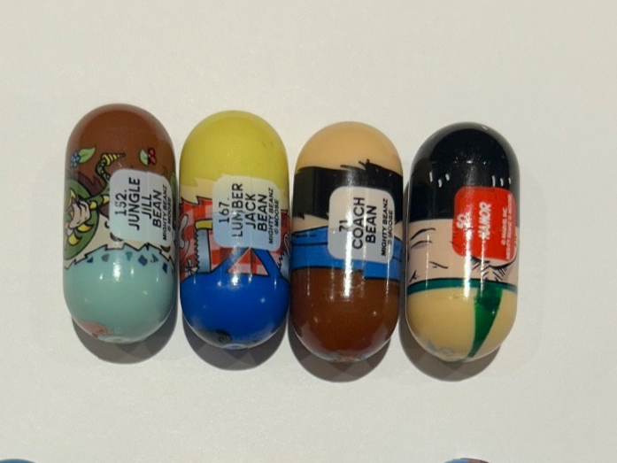 Mighty Beanz Mixed Lot24Figures Super Heroes Marvel DC ClassicMoose ...