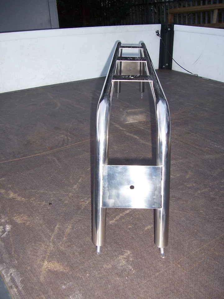 NEW A Frame Radar Arch Boat Fishing Cabin Top Stainless Steel Small ...