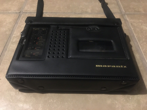 Marantz PMD430 3-Head Stereo Cassette Field Recorder No Battery Cover ...