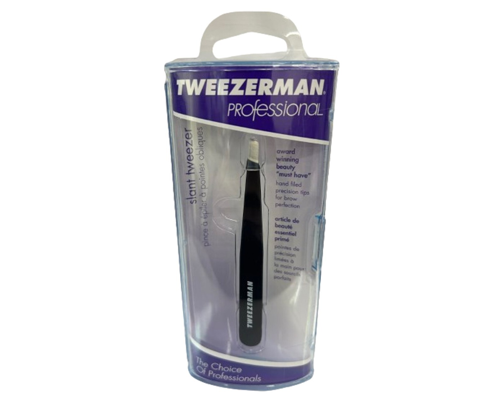100% Authentic Tweezerman Stainless Steel FULL SIZE Slant Tweezer ...