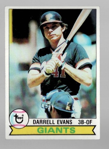 1979 Topps Darrell Evans San Francisco Giants #410 Excellent | eBay