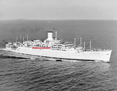 SS ORCADES., ORIENT LINE., c1960s LARGE 10x8'' B/w PHOTOGRAPH | eBay