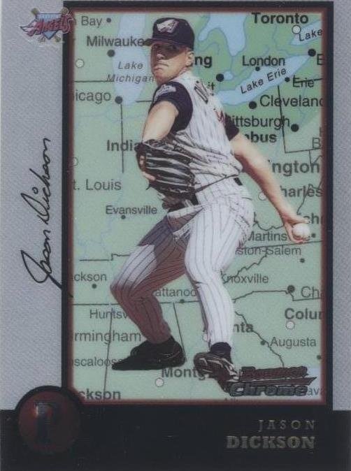 1998 Bowman Chrome - Jason Dickson #6 International for sale online | eBay