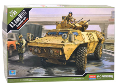 1/35 US Army M1117 Guardian ASV Armor Vehicle Plastic Model Kit #13550 ...