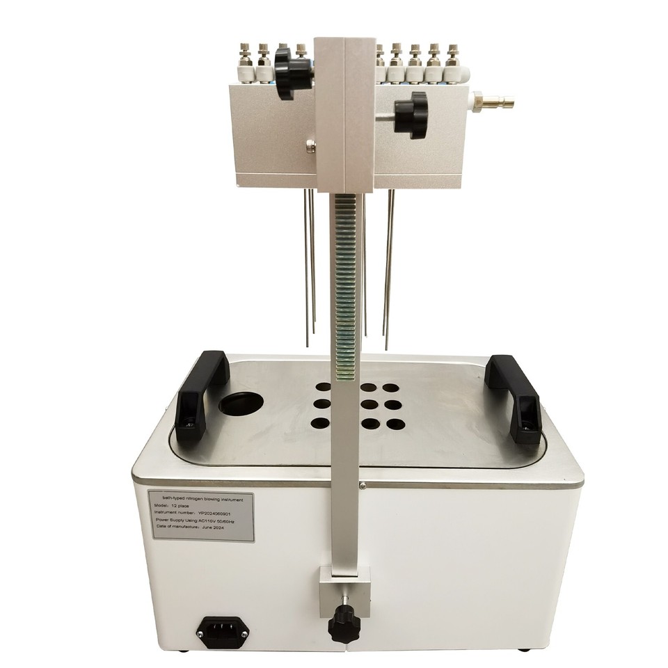 12hole Sample Extraction Dry Nitrogen Blower Laboratory Water Bath ...